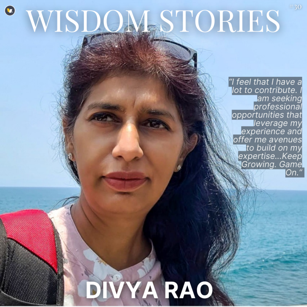 Wisdom Stories Ep.30: Ms Divya Rao | WisdomCircle
